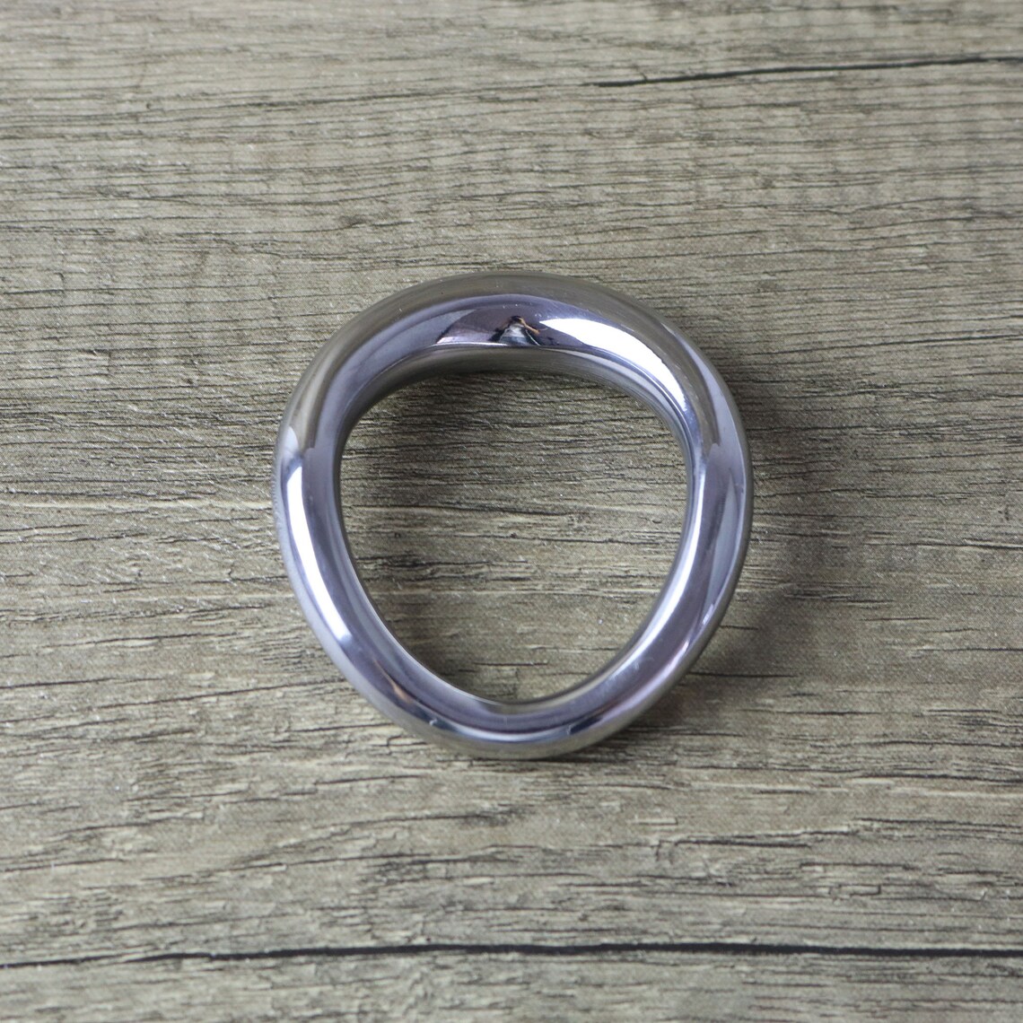 Curved Steel Cock Ring Etsy