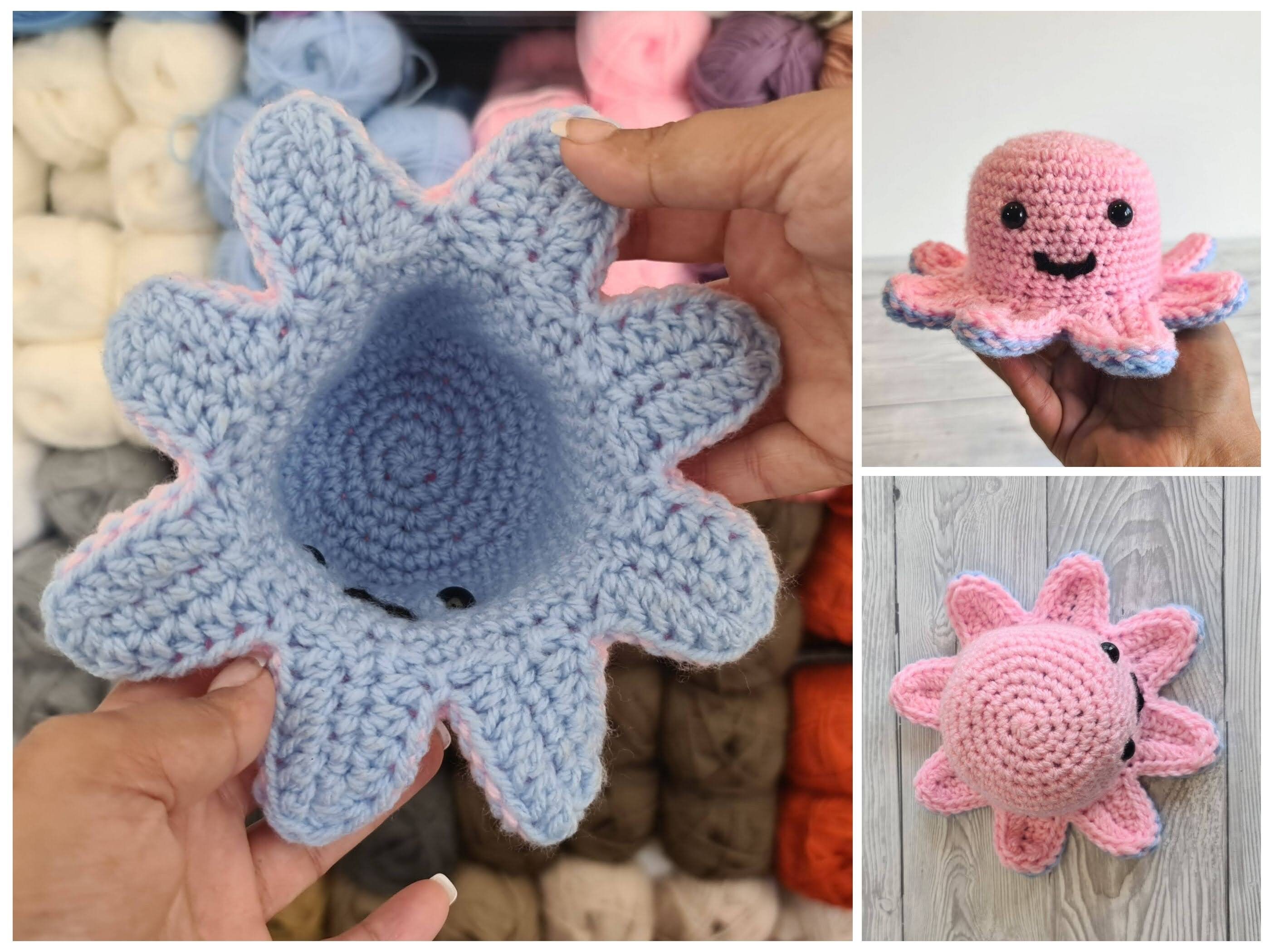 3 Reversible Crochet Amigurumi Toys Bundle Reversible | Etsy UK