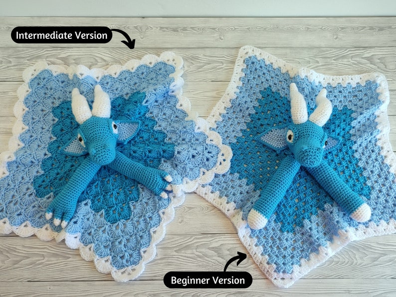 Dragon Baby Blanket & Lovey Baby Shower Set CROCHET PATTERN | Dragon ...