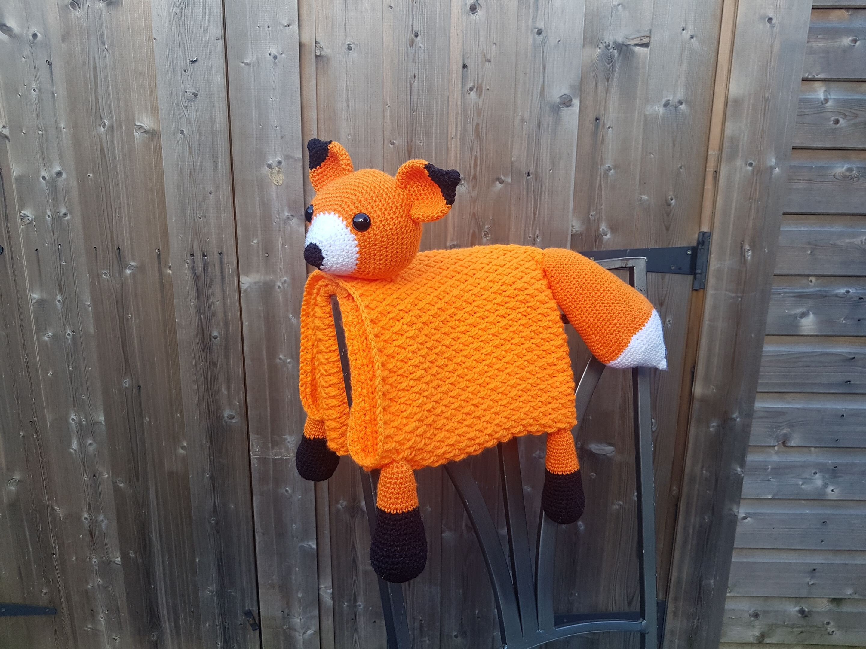 Fox Baby Blanket & Fox Lovey Baby Shower Set CROCHET PATTERN - Etsy UK