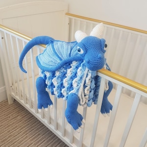 Dragon Baby Blanket & Lovey Baby Shower Set CROCHET PATTERN | Dragon ...
