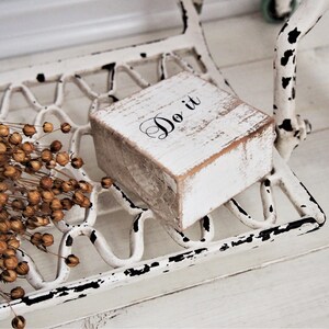 Affirmation Signs 2 in 1 Wooden Home Sign Positive Quotes Motivational ...