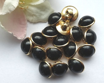 Small Black Eye Buttons - Etsy
