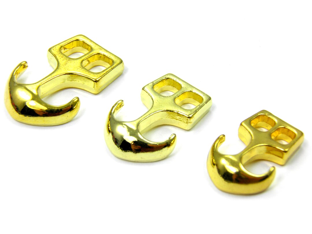 1/2/5/10/50 Pieces-in 3 Sizes-gold Metal Anchor Closures-decorative ...