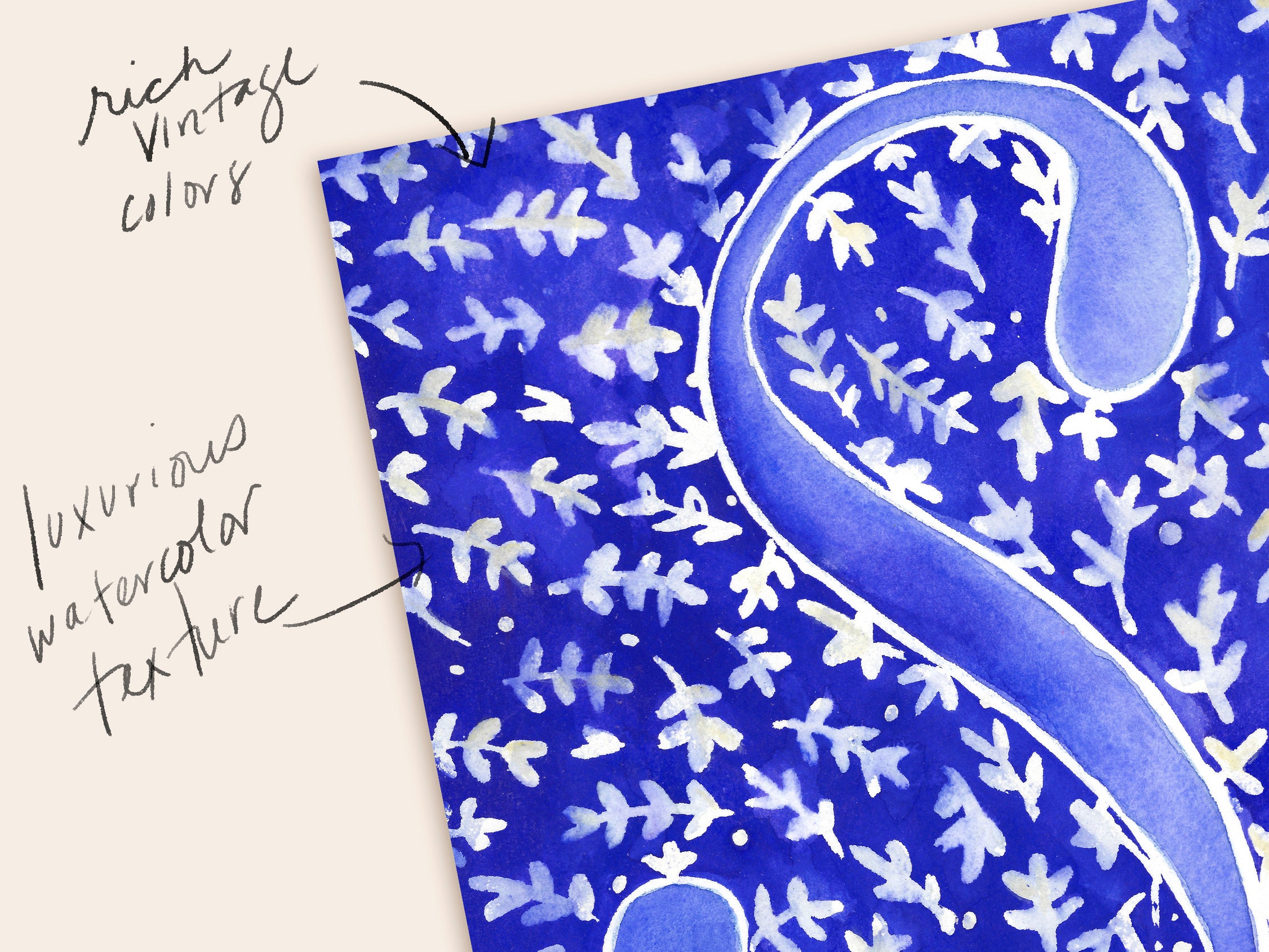 Letter S Art Print. Blue Letter S Painting. Watercolor Initial Art ...