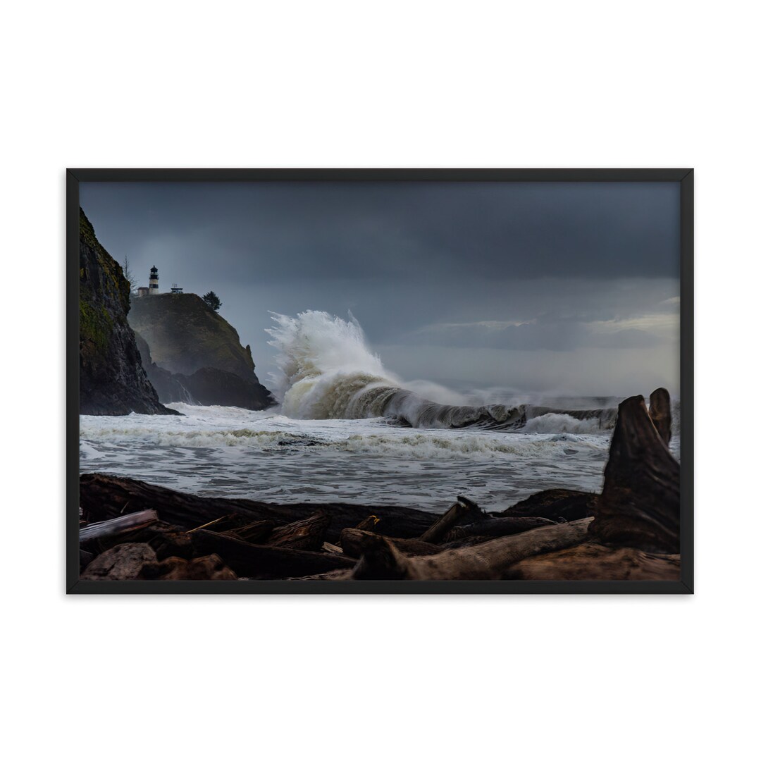Cape Disappointment 4461 Framed Poster - Etsy