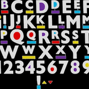 BX Keyboard Letter Fonts - MARTIN Tv Show Font - (BX Format Only) - Etsy