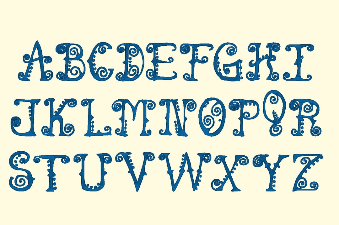 BX Keyboard Letter Fonts - SPAHRTY 1.5 Inch - (BX Format Only) - Etsy
