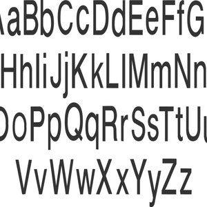 BX Keyboard Letter Fonts - Helvetica Style - (BX Format Only) - Etsy