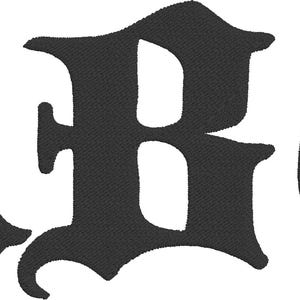 BX Keyboard Letter Fonts - Portcullion Gothic Medieval Style ABC - (BX ...