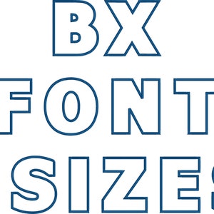 BX Keyboard Letter Fonts - FAVA Applique Letters 3-5 Inch - (BX Format ...