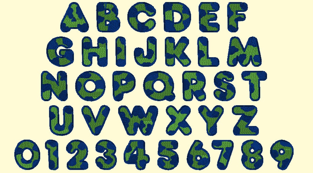 BX Keyboard Letter Fonts - World Planet ABC 2 Inch - (BX Format Only ...