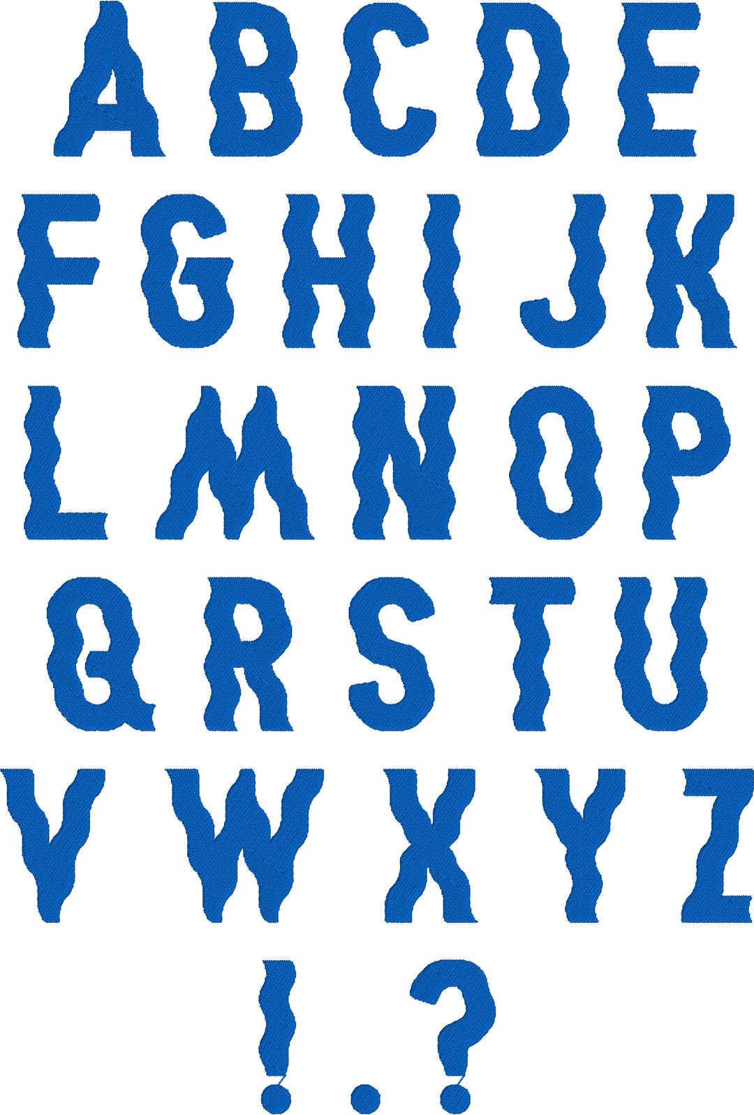 BX Keyboard Letter Fonts - Spooky Halloween 1-3 Inch - (BX Format Only ...