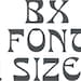 BX Keyboard Letter Fonts - MIRA Script 1.5 Inch - (BX Format Only) - Etsy