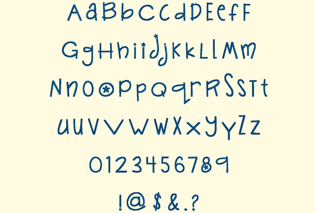 BX Keyboard Letter Fonts - Silly Monkey 1-3 Inch - (BX Format Only) - Etsy
