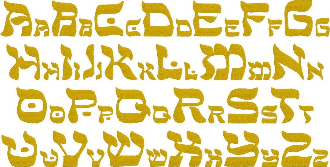 BX Keyboard Letter Fonts - Peace ABC Font 2 Inch - (BX Format Only) - Etsy