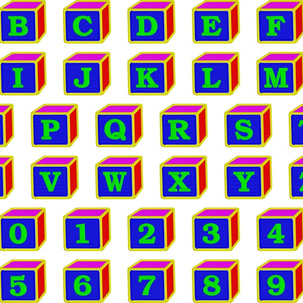 3 Inch Letter Blocks - Etsy