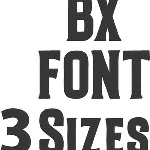 BX Keyboard Letter Fonts - Dynamic Sans Serif Style Embroidery Font ...
