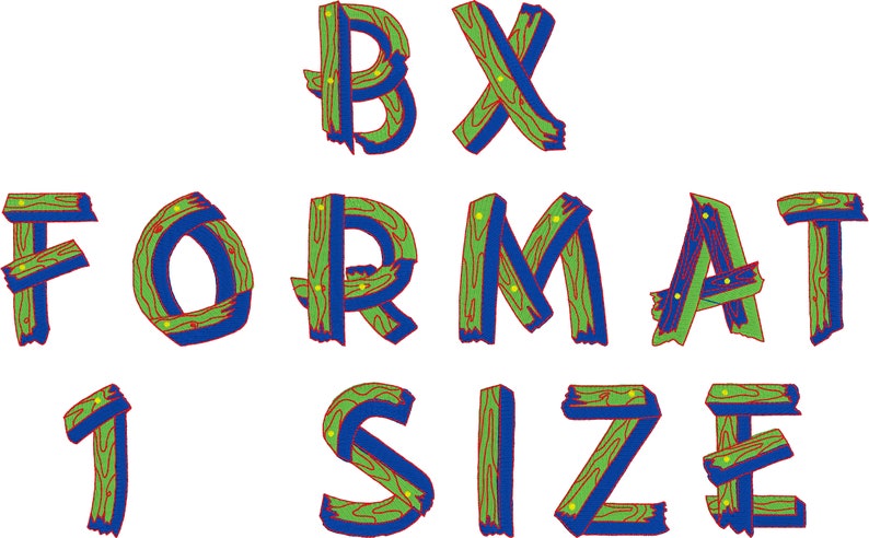BX Keyboard Letter Fonts Wood Plank ABC 2.5 Inch BX - Etsy