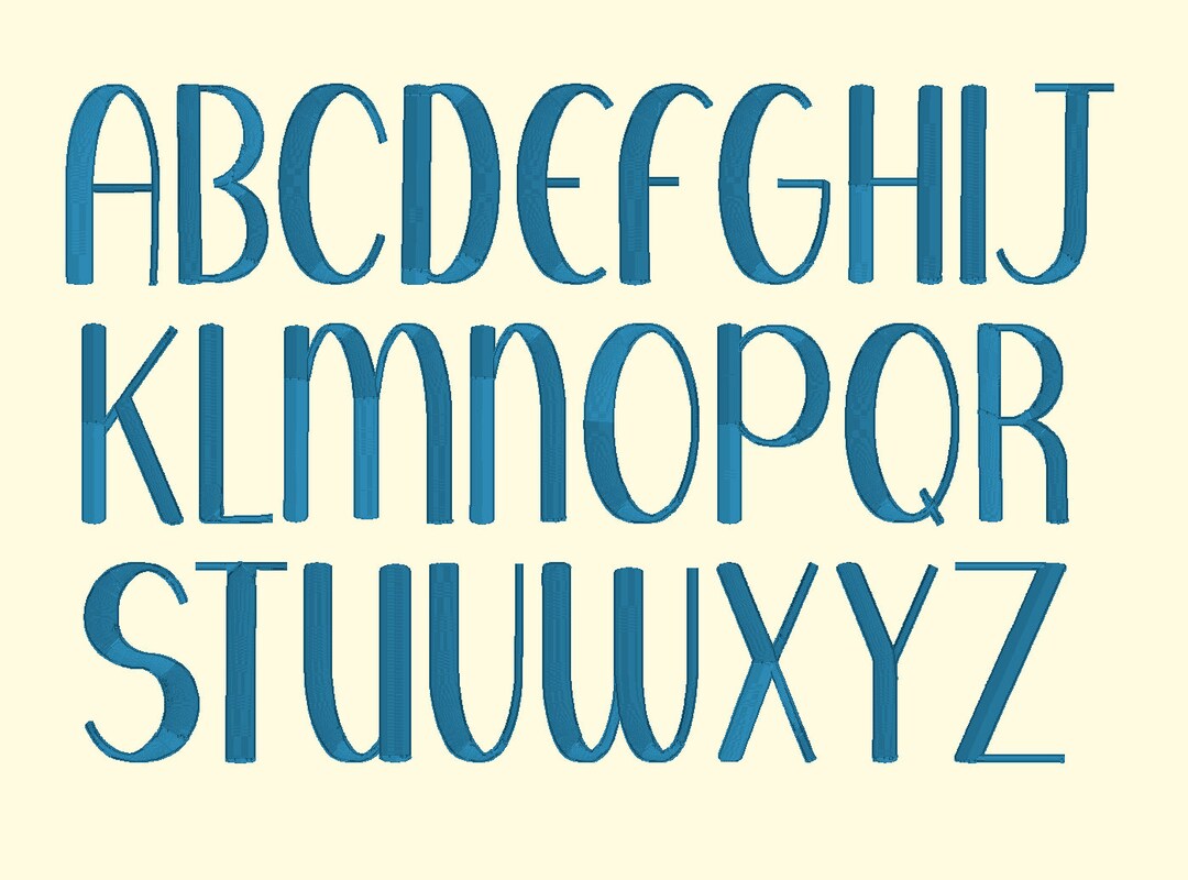 BX Keyboard Letter Fonts - Blue MELODY 2 Inch - (BX Format Only) - Etsy