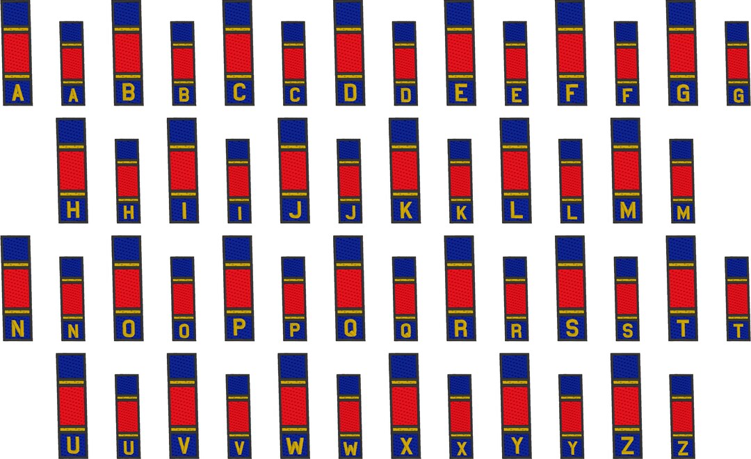 BX Keyboard Letter Fonts - Marker Alphabet Font 3 Inch - (BX Format ...