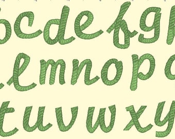Rope Font Embroidery | Etsy