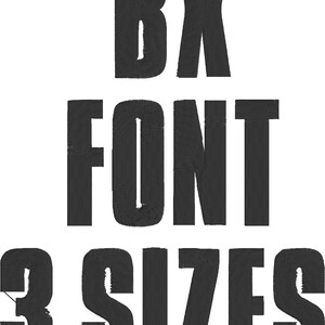 BX Keyboard Letter Fonts - Straight Outta Gangster Movie Style ABC ...