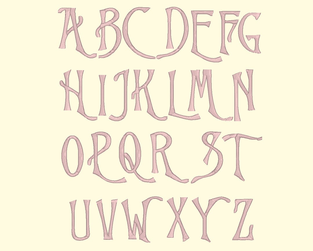 BX Keyboard Letter Fonts - Good Monotype Script 1.5 Inch - (BX Format ...