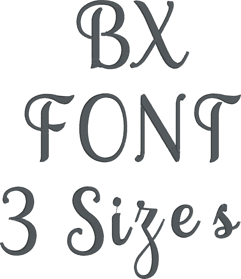 BX Keyboard Letter Fonts - Script Monogram ABC - (BX Format Only) - Etsy