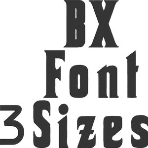 BX Keyboard Letter Fonts Godfather Gangster Movie Style ABC Font BX ...