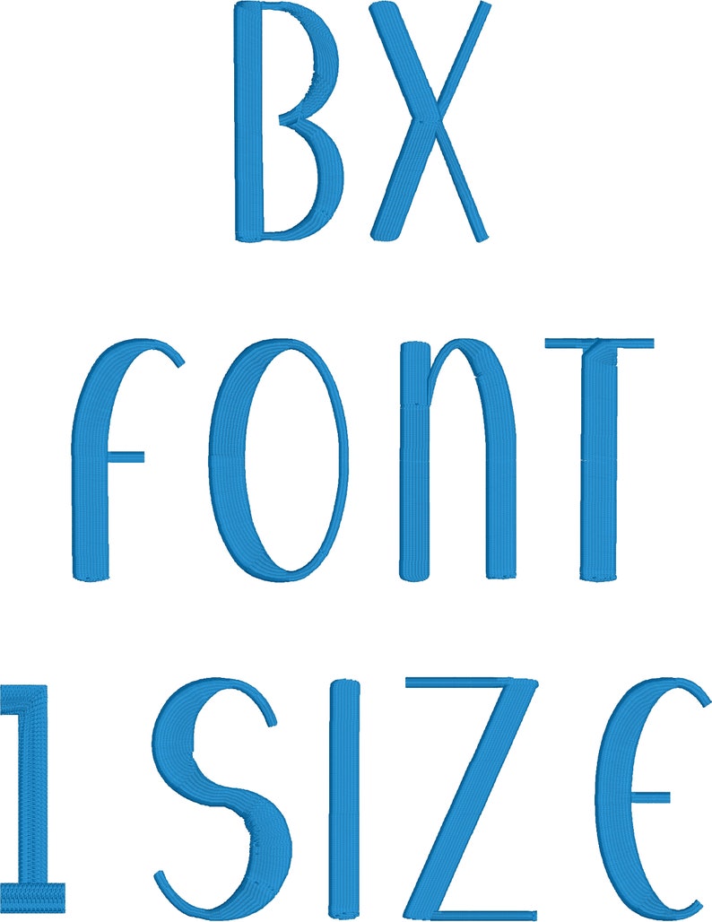 BX Keyboard Letter Fonts - Blue MELODY 2 Inch - (BX Format Only) - Etsy