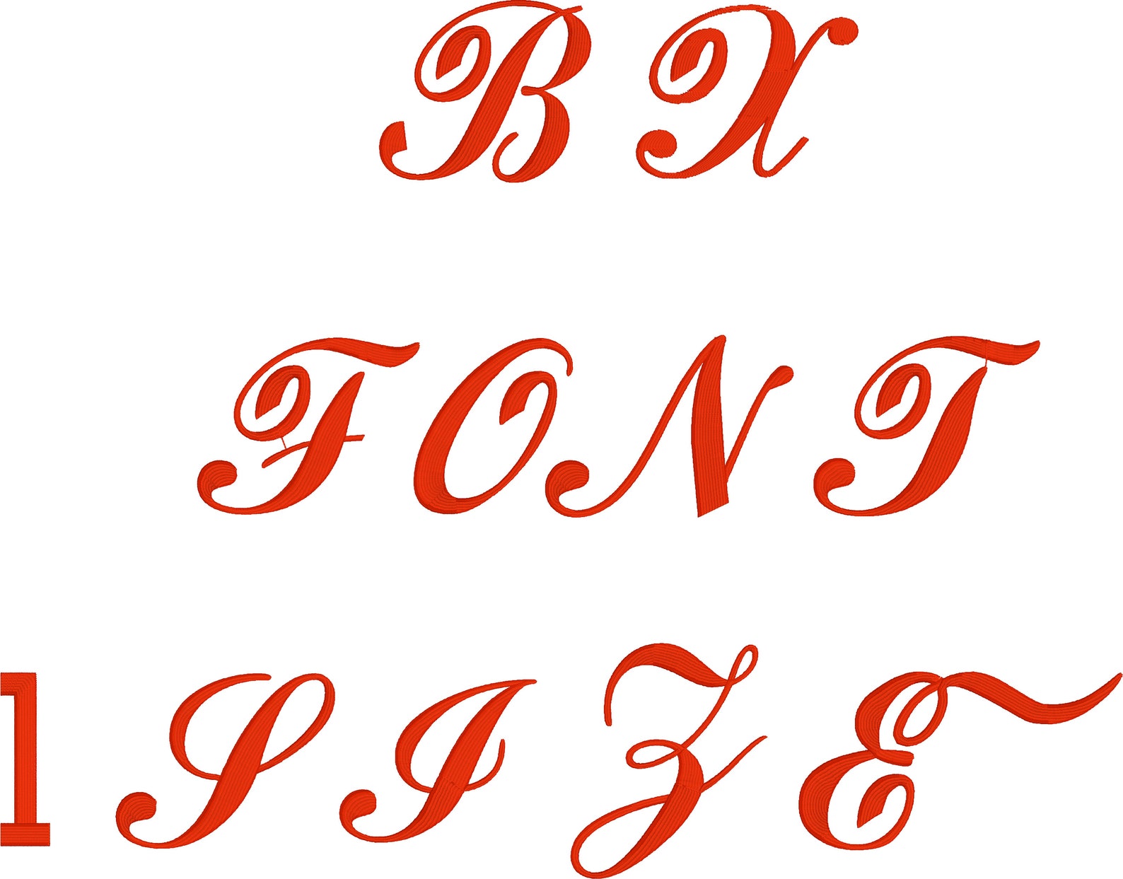 BX Keyboard Letter Fonts - Coca Cola Alphabet 2 Inch - (BX Format Only ...