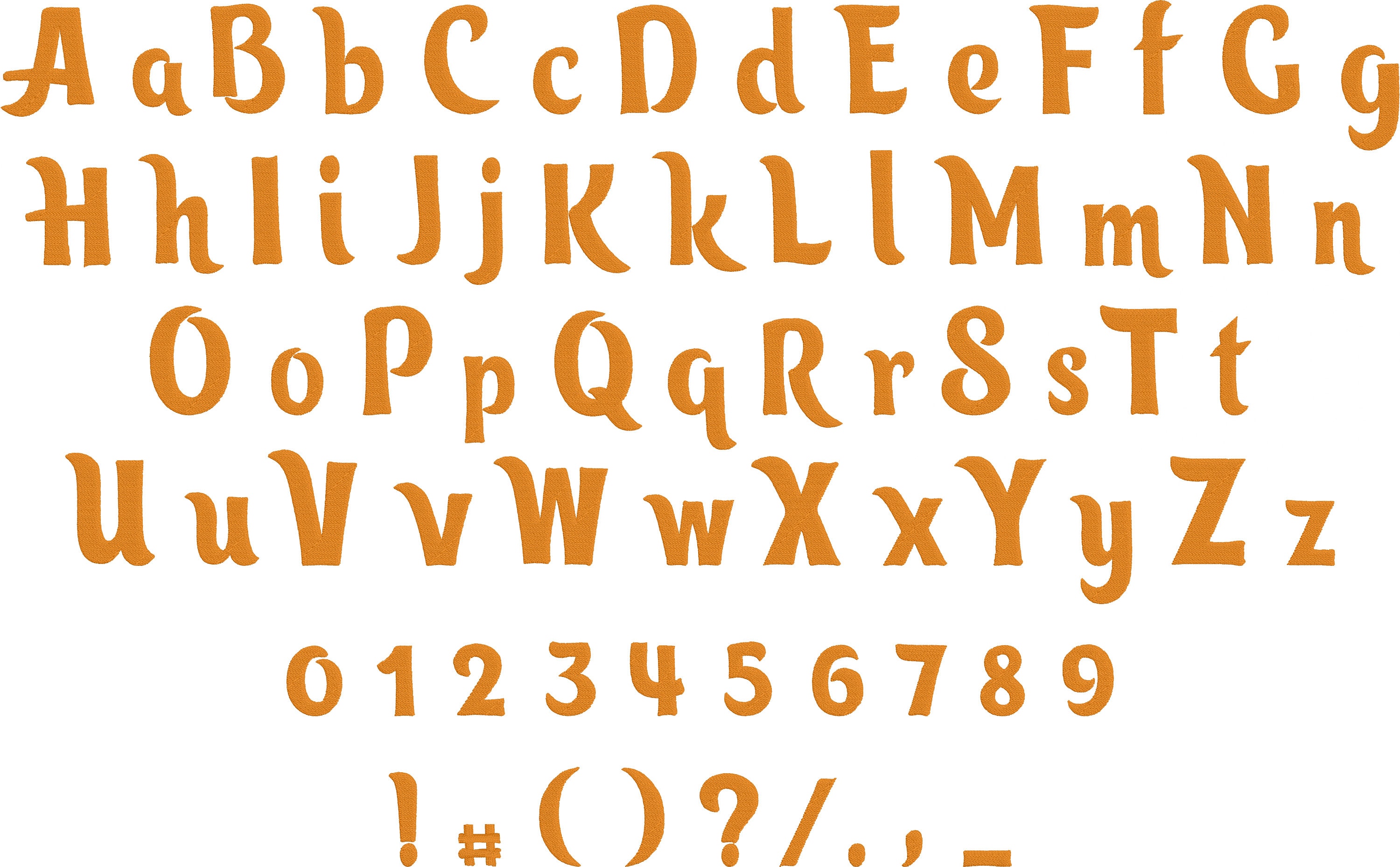 Embroidery Machine Files - Trolls Inspired ABC Font Letters - Etsy