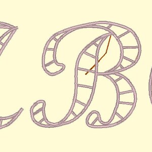 BX Keyboard Letter Fonts - Cutwork Monograms - (BX Format Only) - Etsy