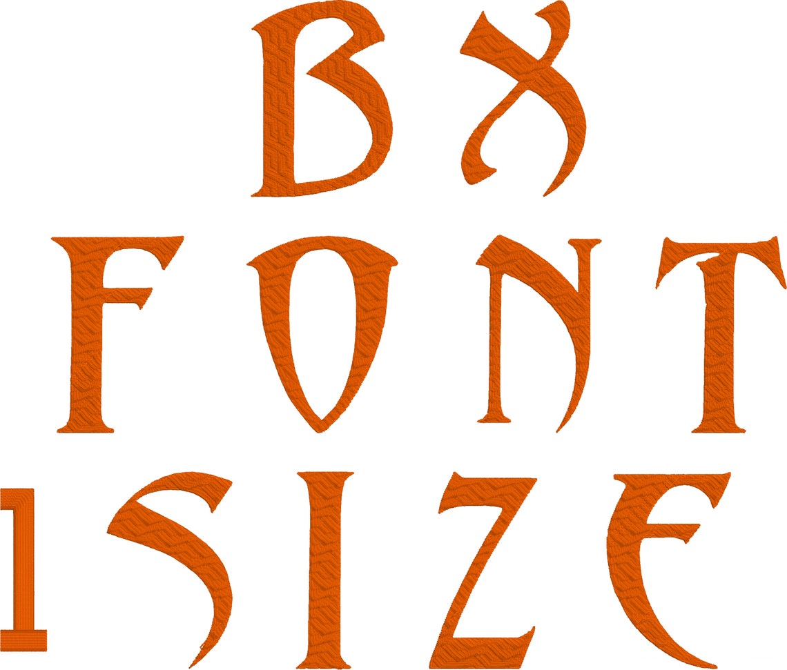 BX Keyboard Letter Fonts - THAI 2.5 Inch - (BX Format Only) - Etsy