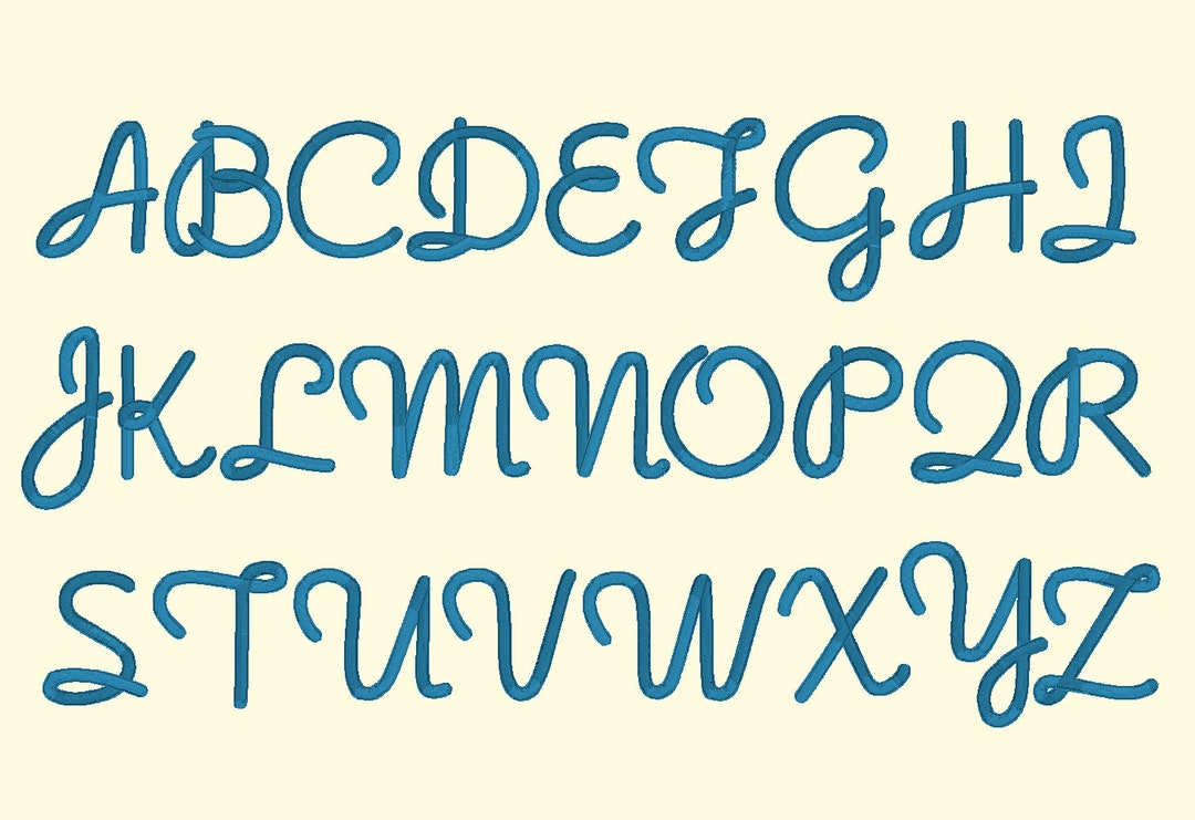 BX Keyboard Letter Fonts - NOODLE 2 Inch - (BX Format Only) - Etsy