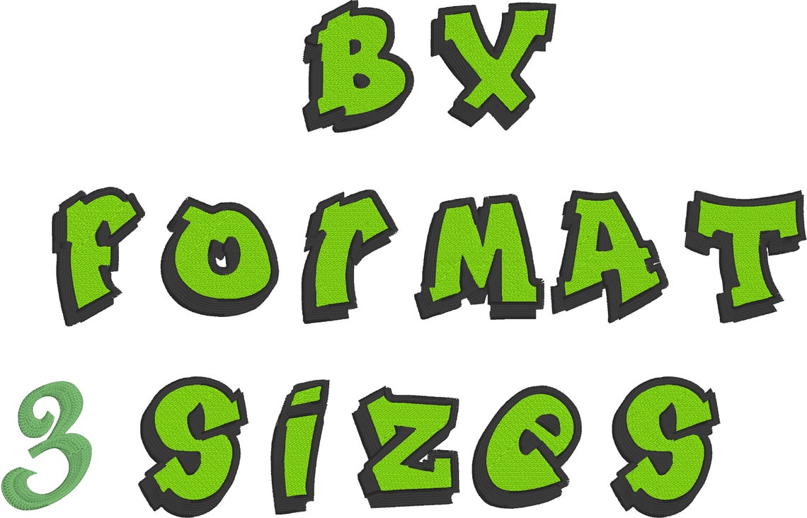 BX Keyboard Letter Fonts - FRESH Prince Font 2 Inch - (BX Format Only ...
