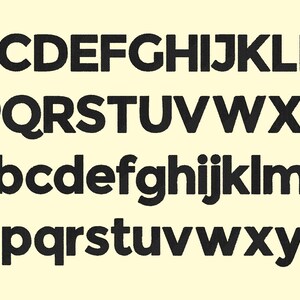 Montserrat Bold Embroidery Files: BX Font Keyboard ABC Letters (1, 2, 3 ...