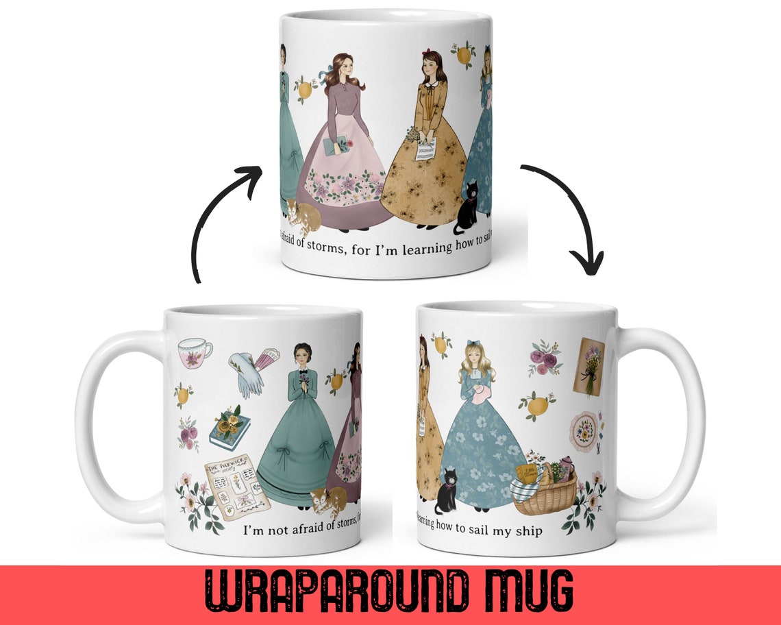 Little Women Mug With March Sisters Book Quote - Etsy