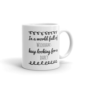 Mr Darcy Mug Pride and Prejudice Jane Austen Gifts, Dating Gift Book ...