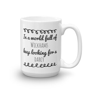 Mr Darcy Mug Pride and Prejudice Jane Austen Gifts, Dating Gift Book ...