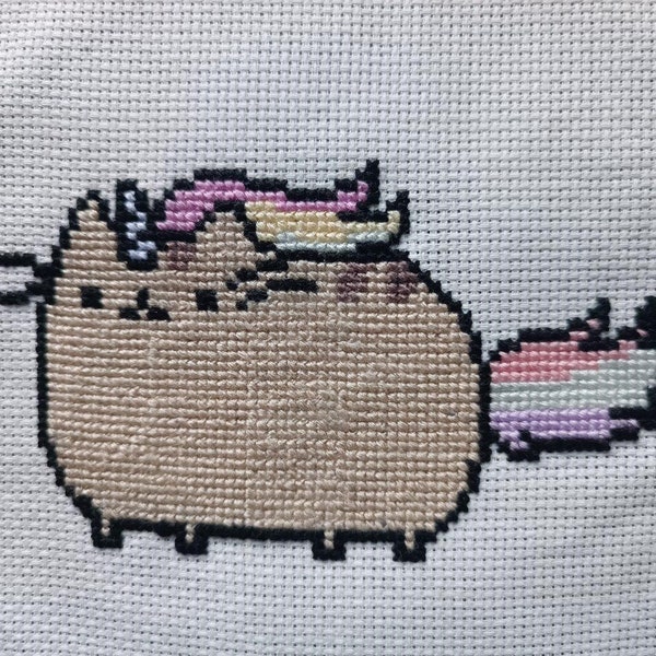 Pusheen Cross Stitch Pattern - Etsy