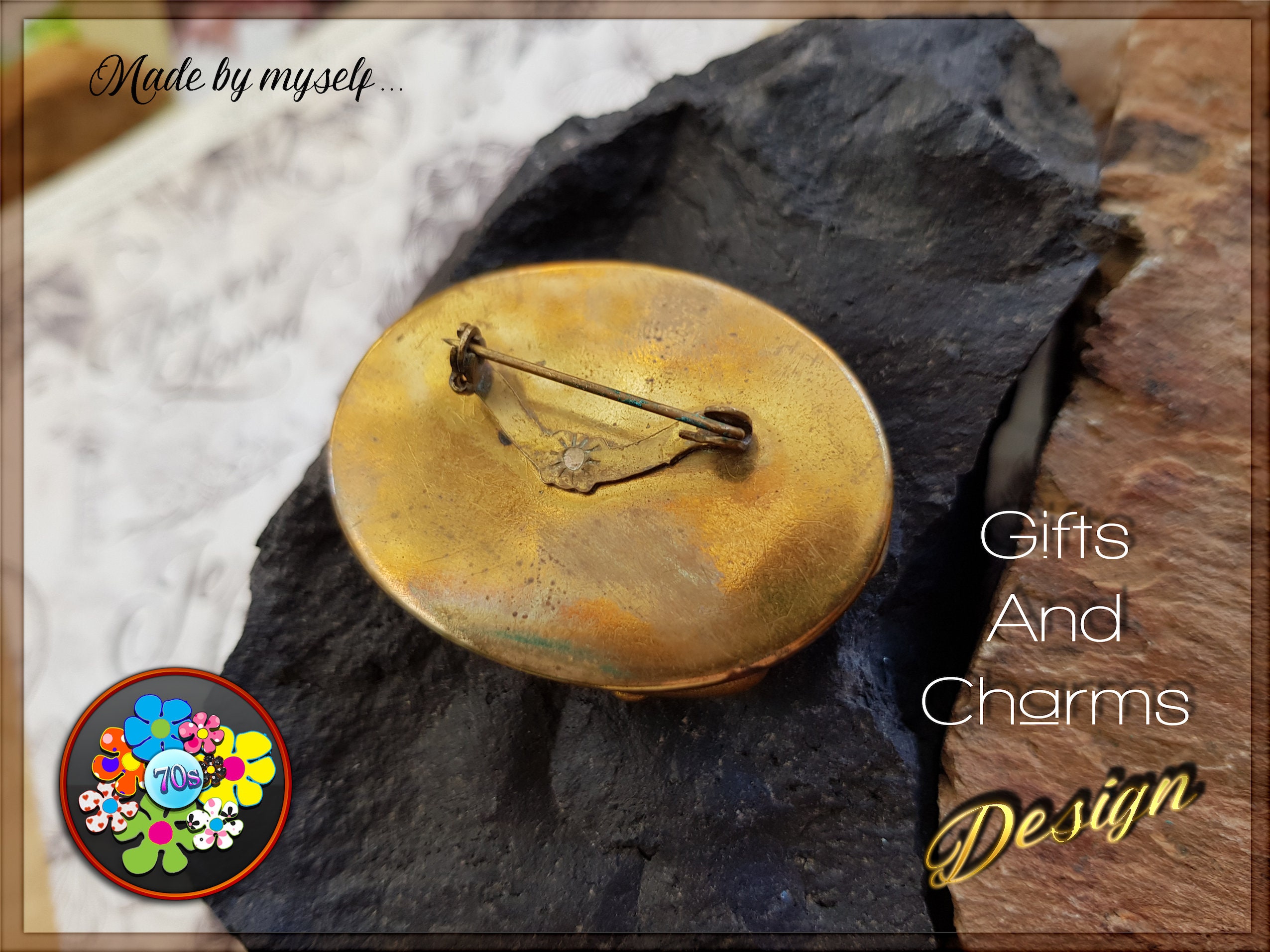 One of a Kind Brooch moments Professional Epoxy - Etsy UK