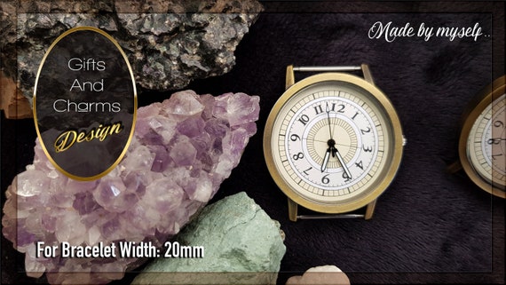 Watch Faces Vintage Style Unisex Arabic Number Dialnew | Etsy