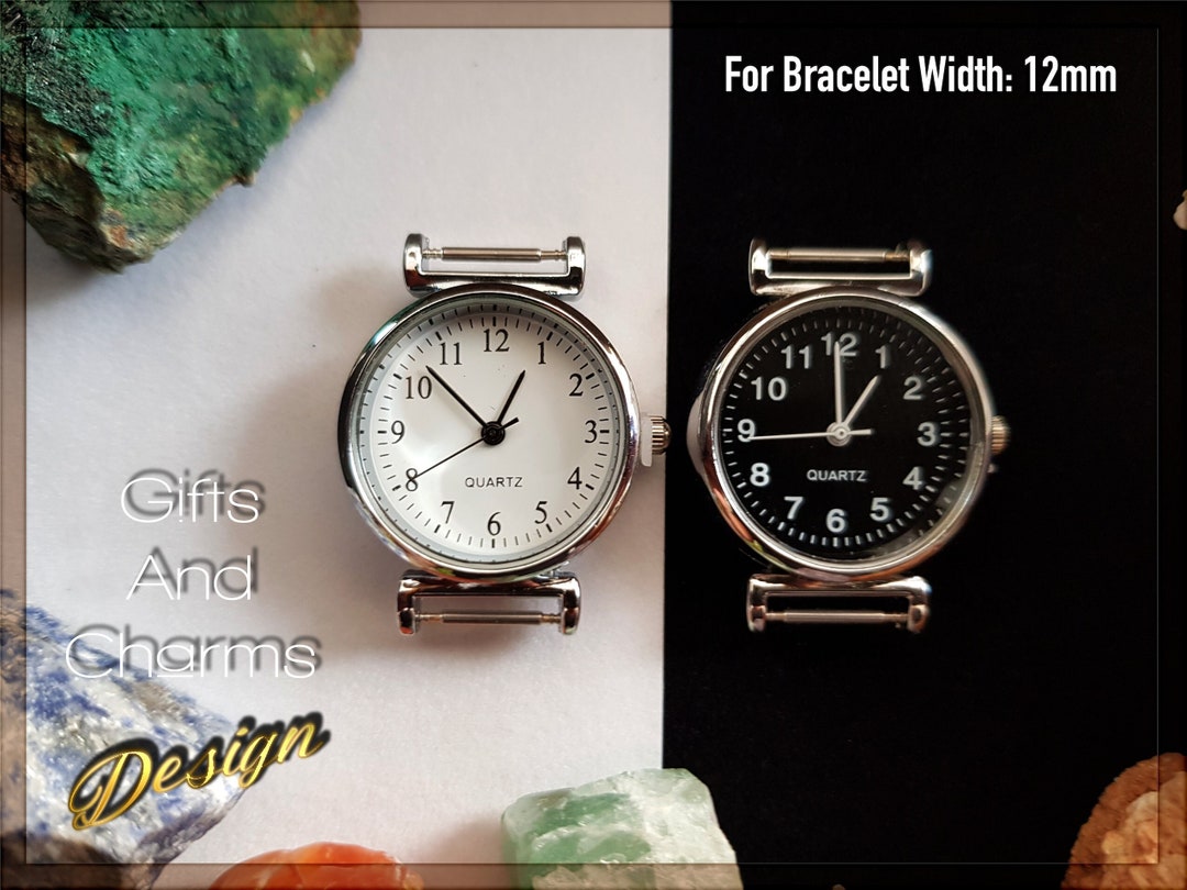 Watch Faces - Quartz, Vintage Style, White Dial, New, Color Silver, DIY ...