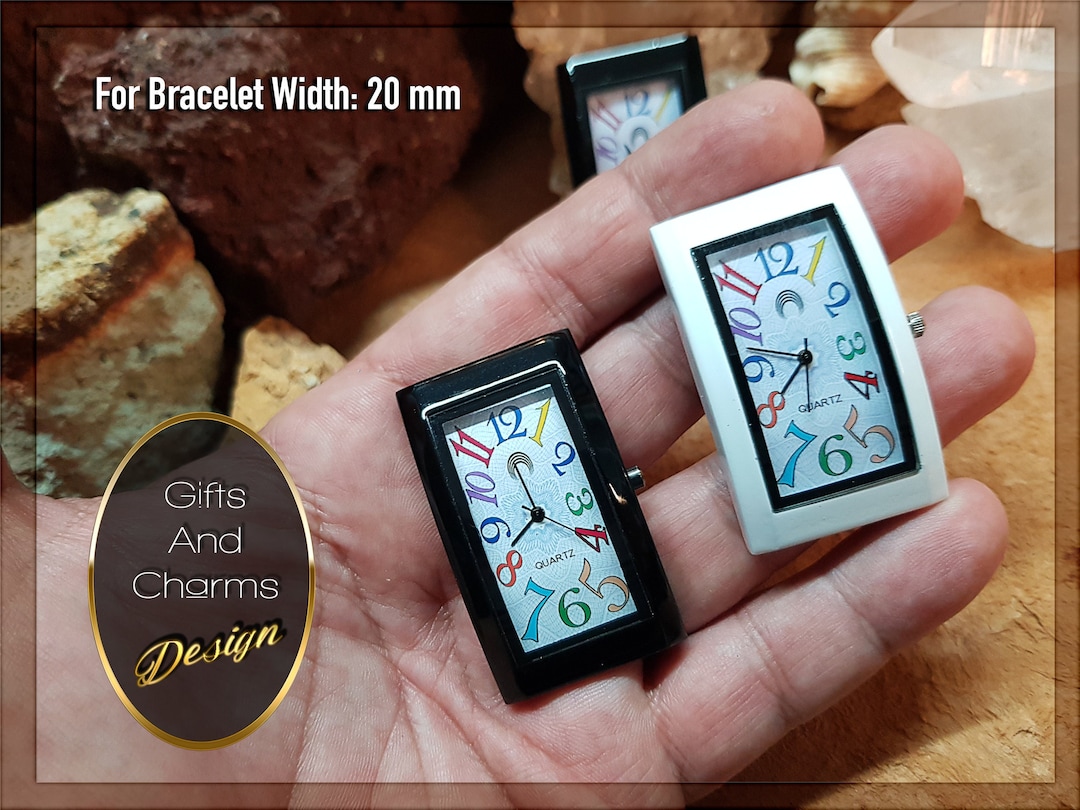 Watch Blank - "rainbow" - Quartz, New, Color White or Black, DIY, Watch ...