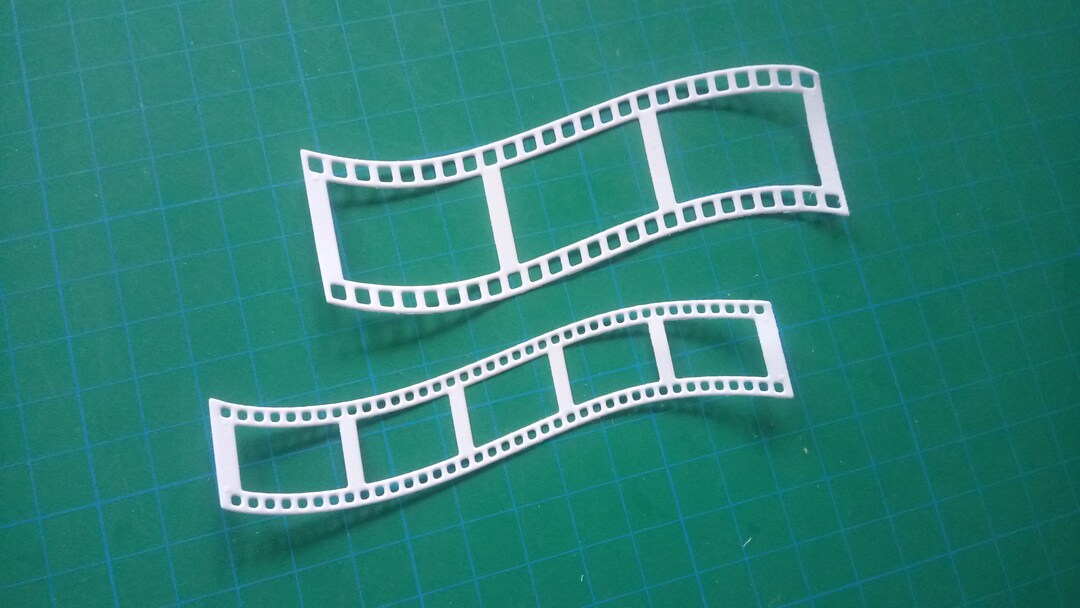 Filmstrips-negative Film-2-piece Set-punched Parts-130g - Etsy