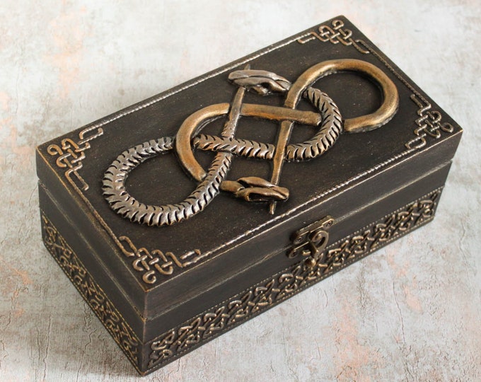 Ouroboros Tarot Card Box | Etsy