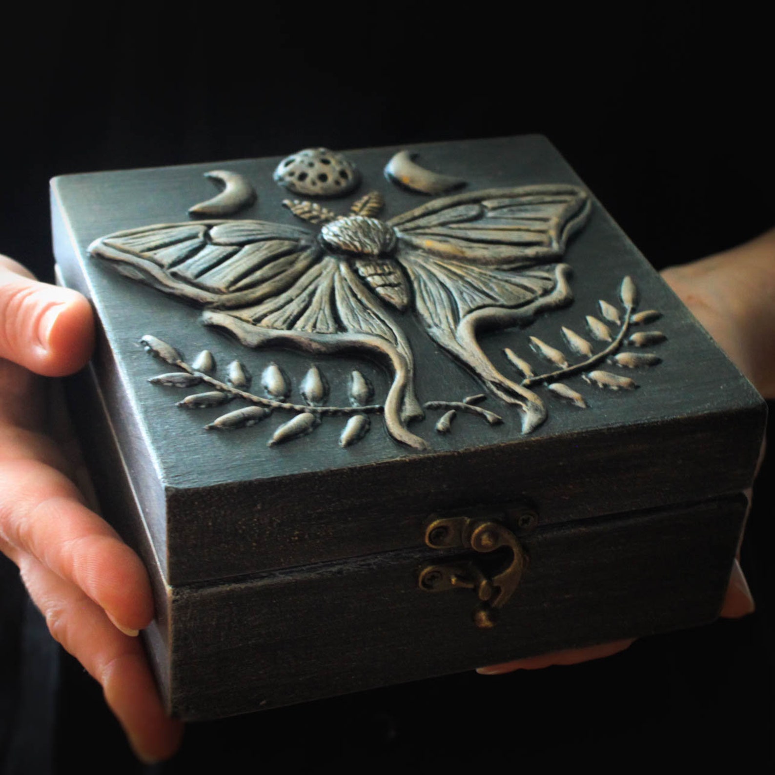 Luna Moth Witches Box - Etsy