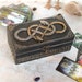 Ouroboros Tarot Card Box - Etsy